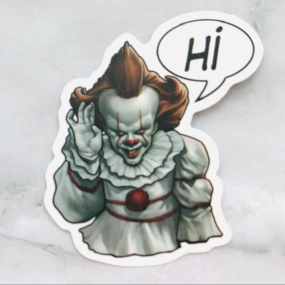 Accessories | Pennywise Matte Sticker | Poshmark